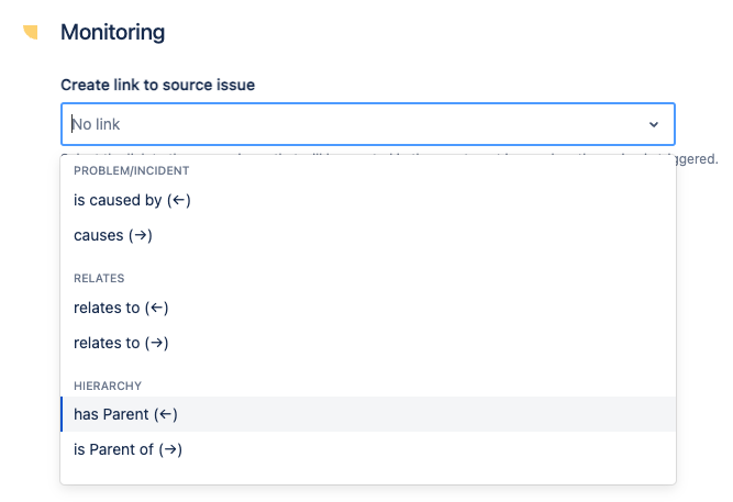 Create a child issue from an Epic, an Initiative or any issue regardless of its hierarchical level