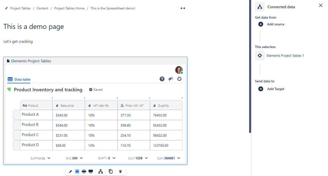 How to generate Confluence charts from a Project Tables macro
