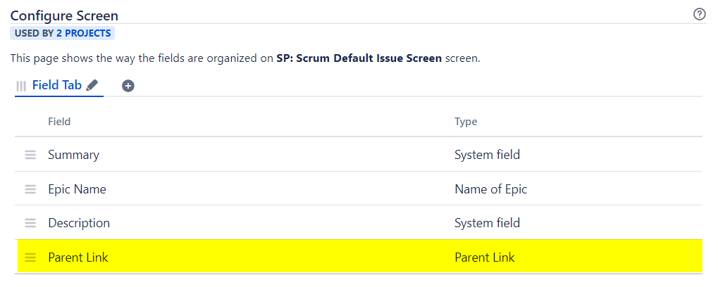 How to use the Advanced Roadmaps "Parent Link" with Elements Copy & Sync?