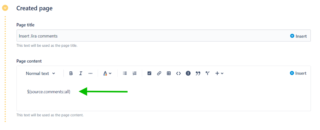 Copy Jira comments to Confluence pages