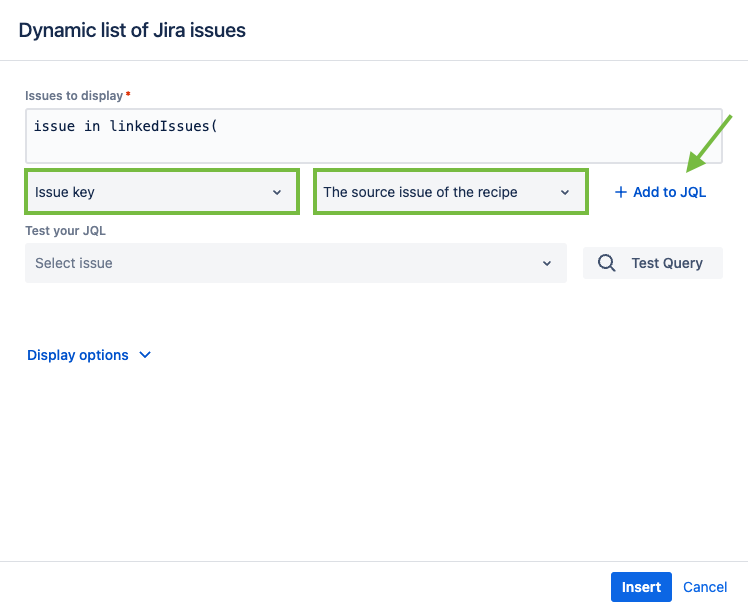 Insert a dynamic list of Jira Issues into a Confluence page