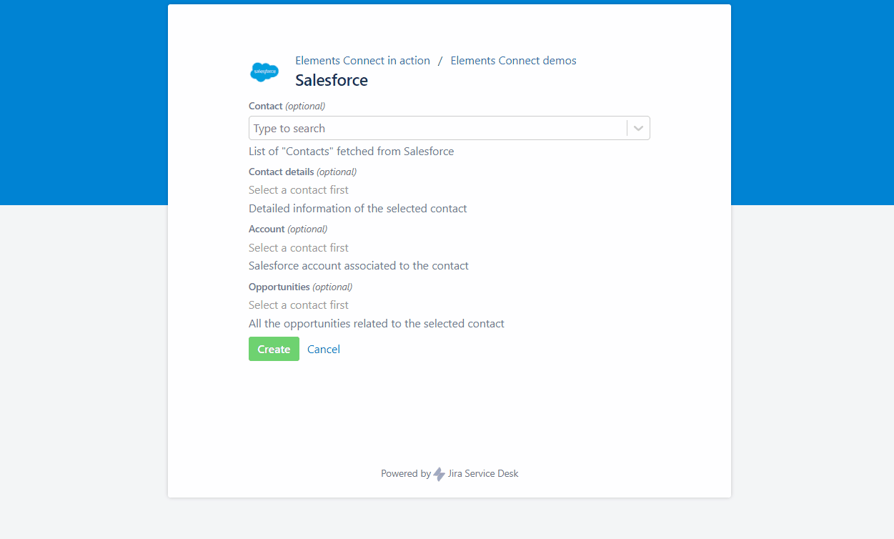 Get customer data from Salesforce CRM into Jira issues
