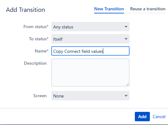 Copy data using an Elements Connect post-function